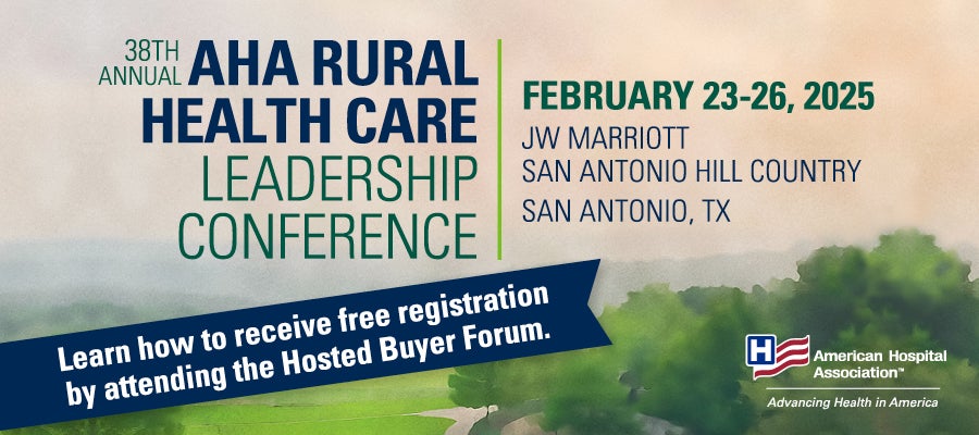 2025 AHA Rural Health Care Leadership Conference | AHA Events