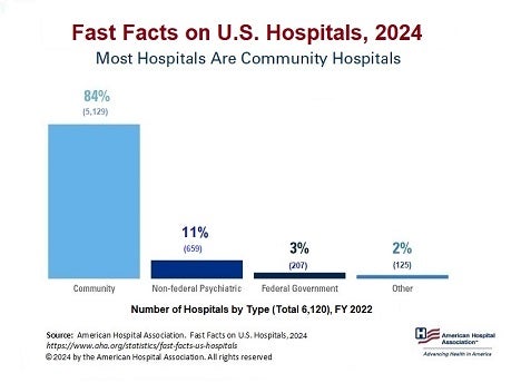 Fast Facts on U.S. Hospitals Infographics | AHA